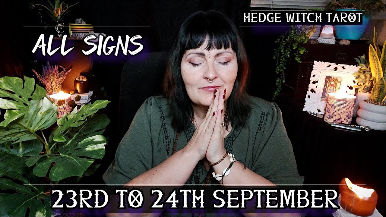 ALL ZODIAC SIGNS 💜 23rd to 24th SEPTEMBER 💜 TAROT READING - YouTube