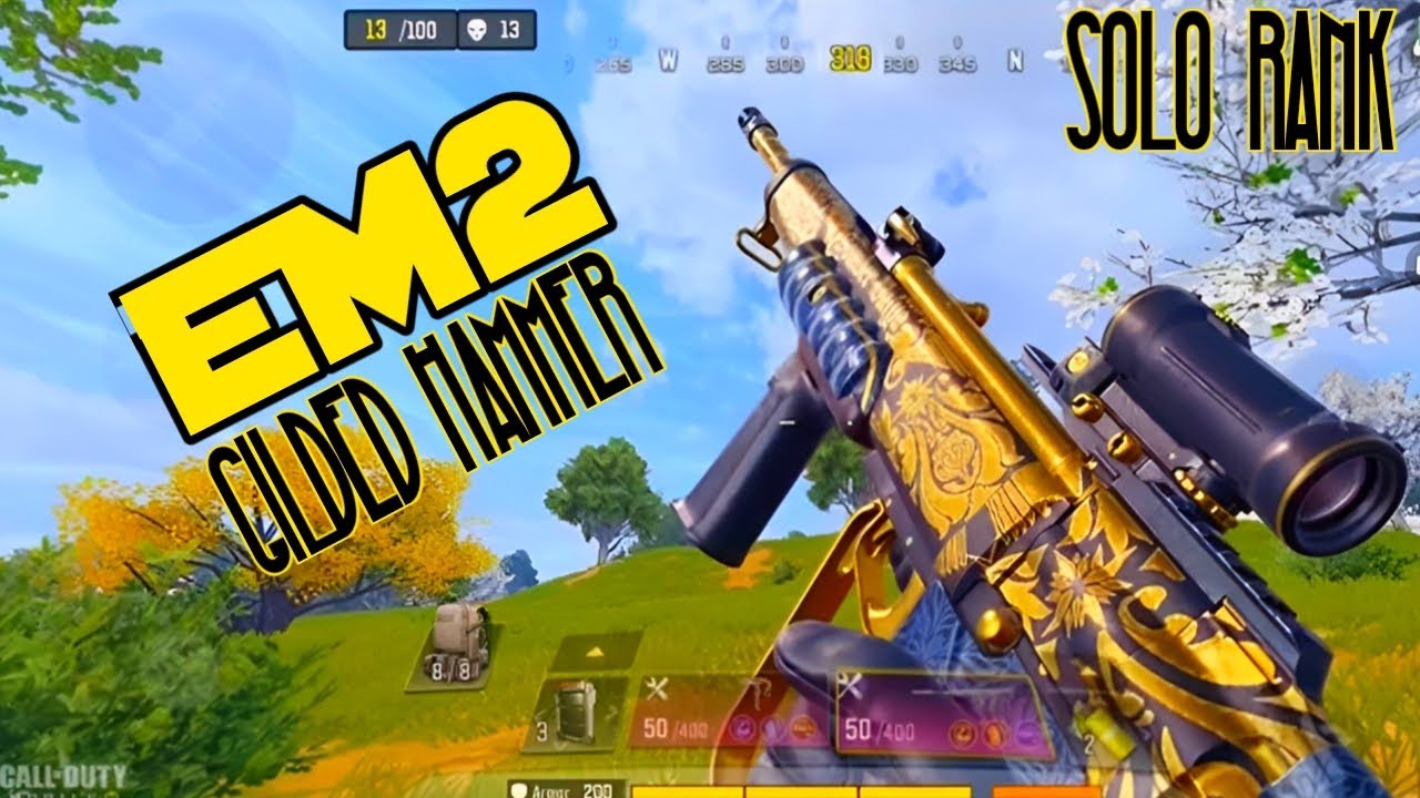 CODM RANKED BATTLE ROYALE BLACKOUT | EM2 DAMAGENYA MANTAP , AUTO WIN ...