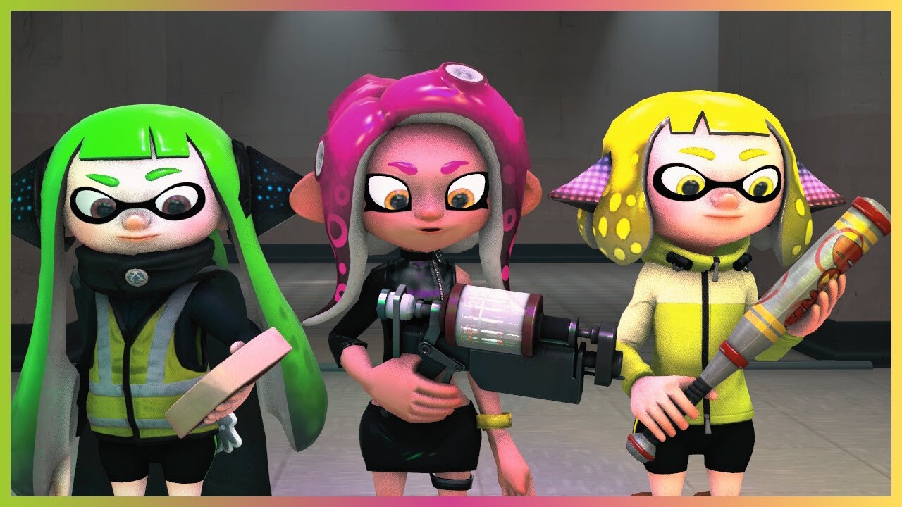 [SFM Splatoon] Agents In The Crossover - YouTube
