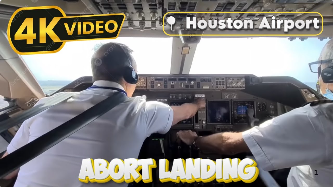 🚨 BOEING 747 GO-AROUND at JUST 200 FEET! Runway Obstructed | Real ...