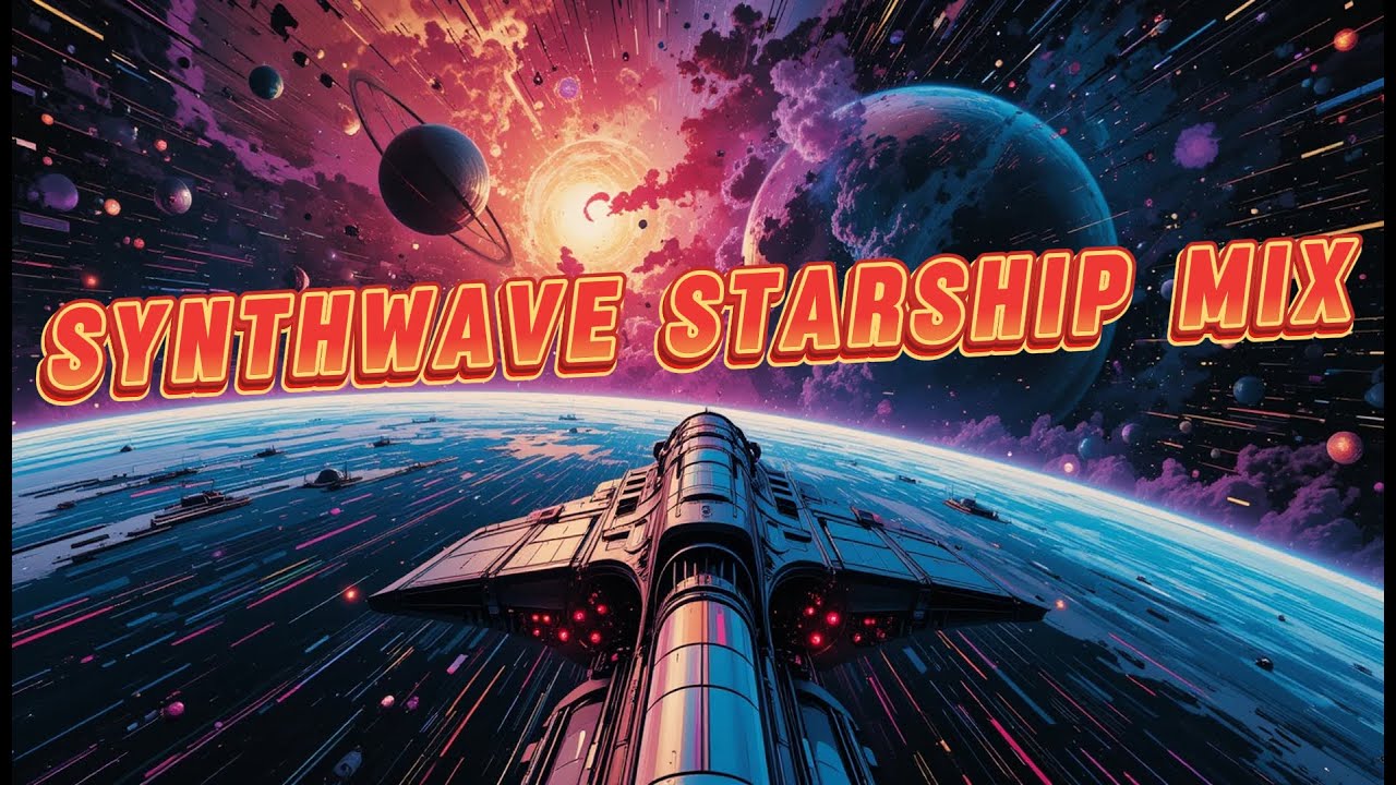 Synthwave Starship MIX 🪐 Synthwave • Retrowave • 80s Sci-Fi Sound - YouTube