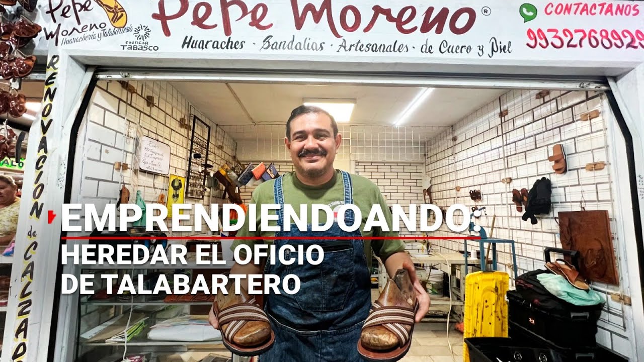 #EmprendiendoANDO | Pepe Moreno, el tradicional negocio de talabartero ...