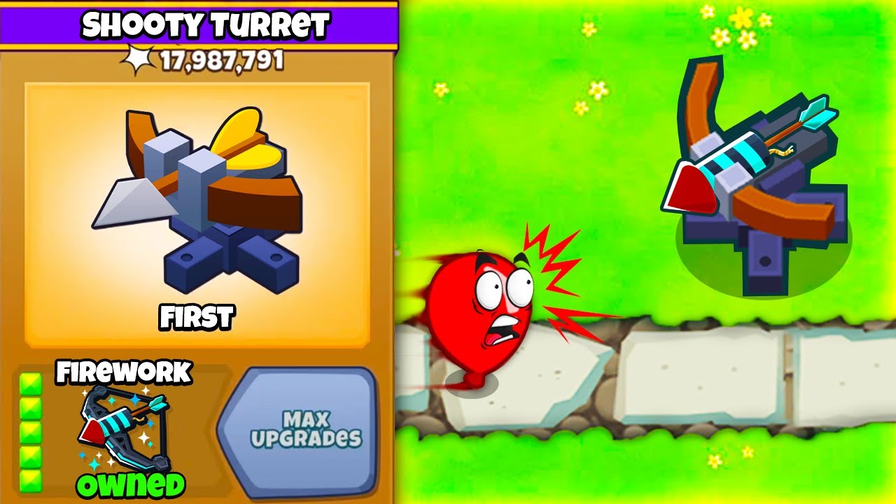 We gave Geraldo's Turret it's OWN Upgrades! (Modded BTD 6) - YouTube