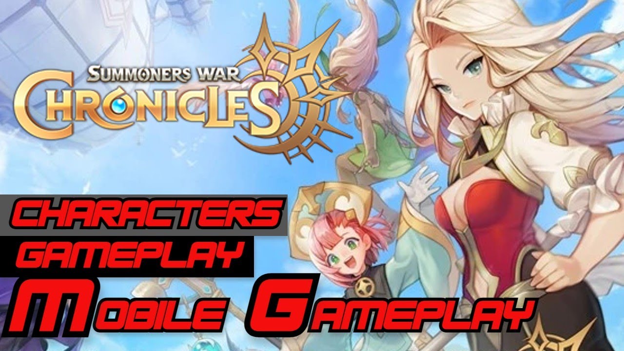 Summoners War: Chronicles Characters with Gameplay - YouTube