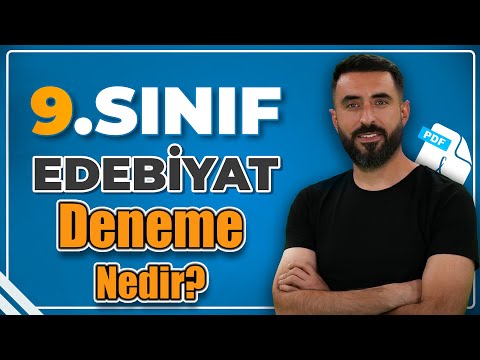 DENEME NEDİR? / 9.Sınıf Sözün İnceliğİ / Deniz Hoca 2026
