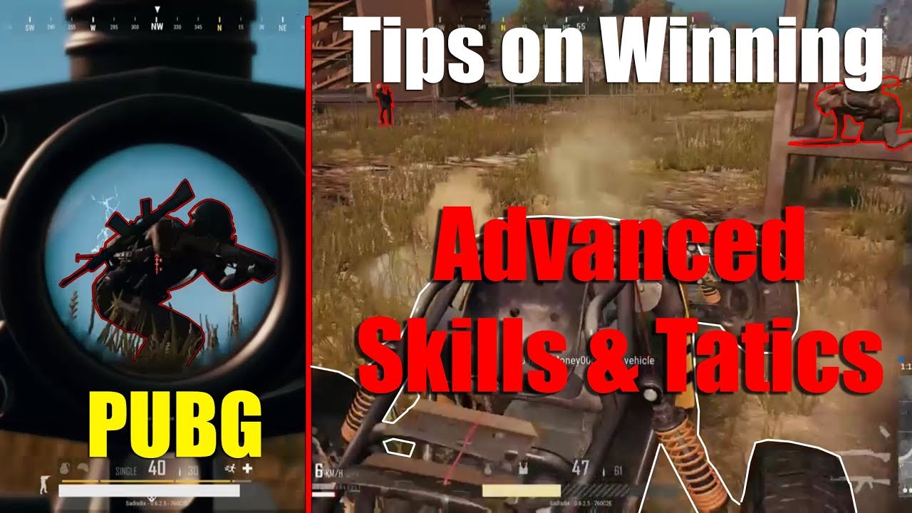 Tips on Winning (Advanced Skills & Tactics) - PUBG Xbox 1 - YouTube