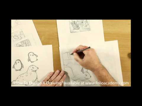 How To Design A Drawing - tutorial - artist Will Terry - http ...