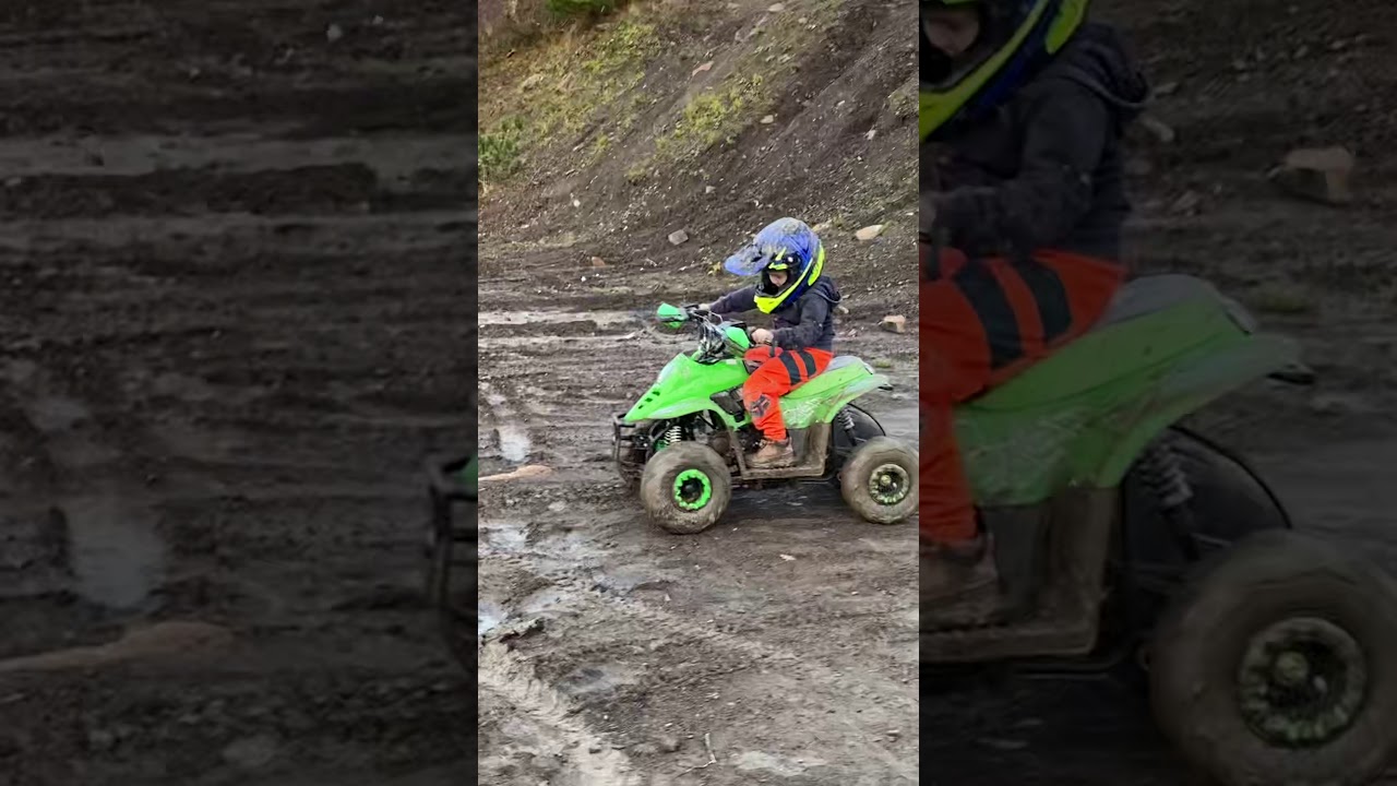 Quad bike. More speed - YouTube