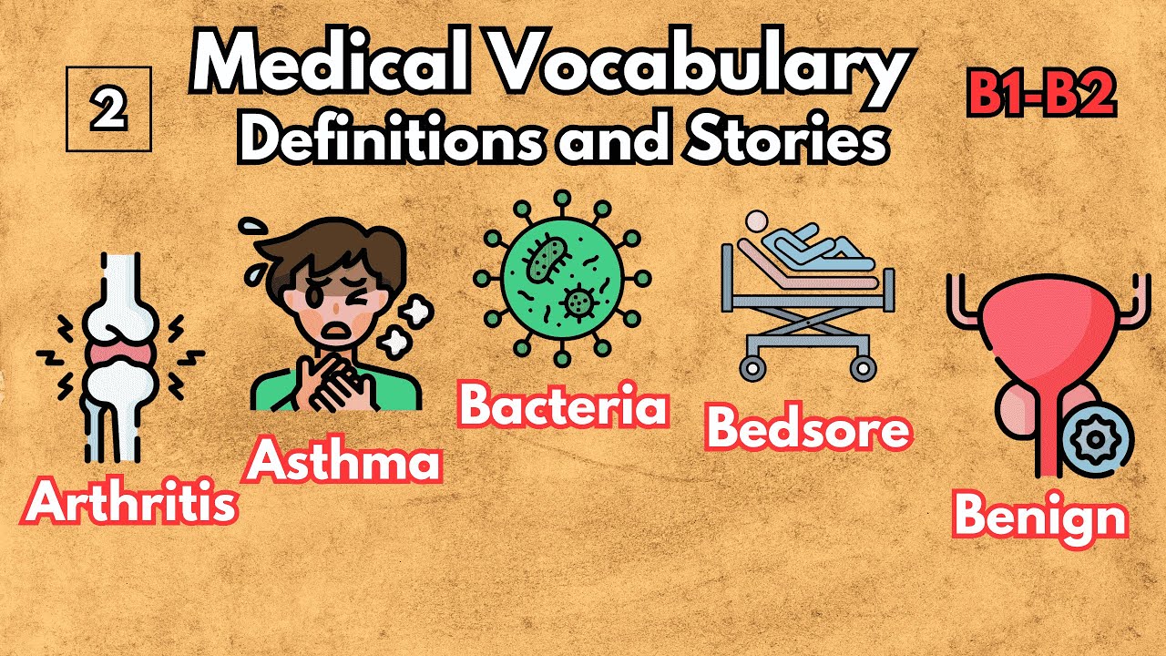 Medical Vocabulary in English | Definitions & Stories for Intermediate ...