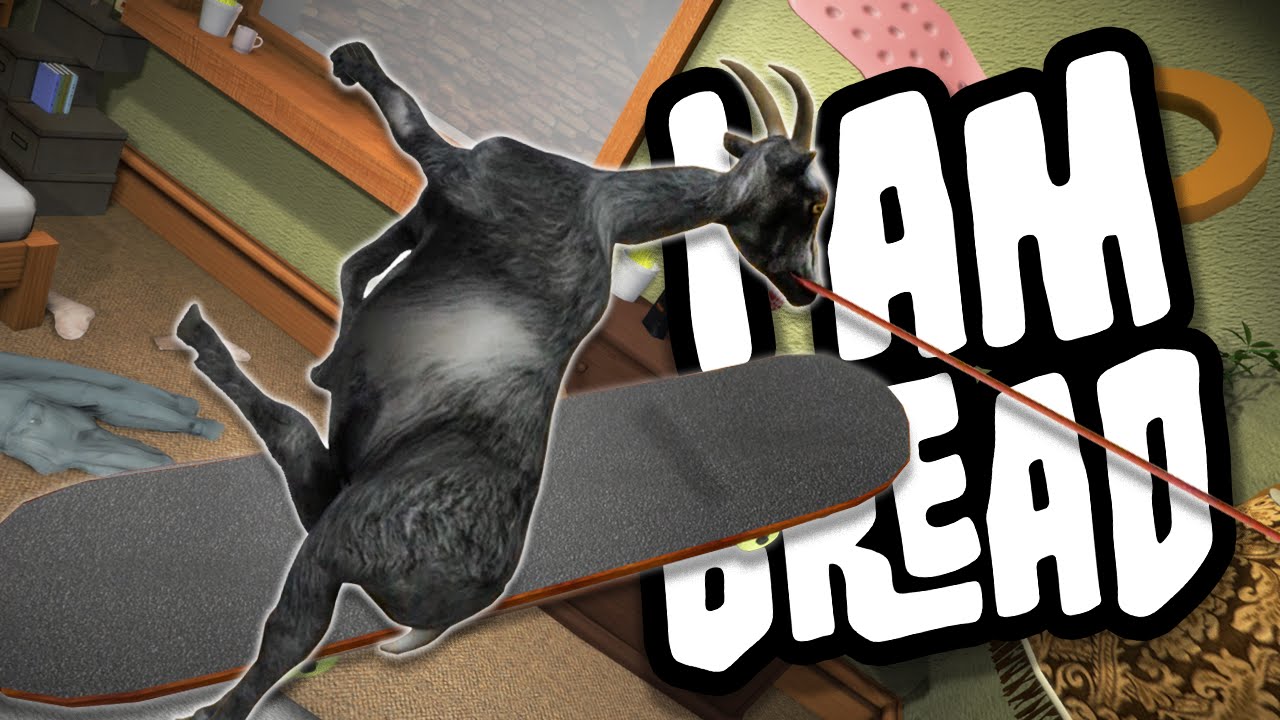 CONTROL YOUR TONGUE! | I Am Bread: Goat Simulator - YouTube