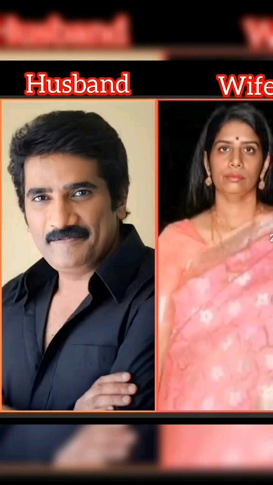 South Indian villen actor with real wife#shortvideo #actor #villen #south - YouTube