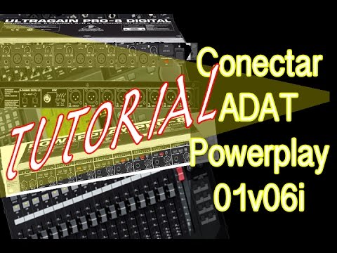 01v96i Como Conectar ADA 8000/Adat e Powerplay - YouTube