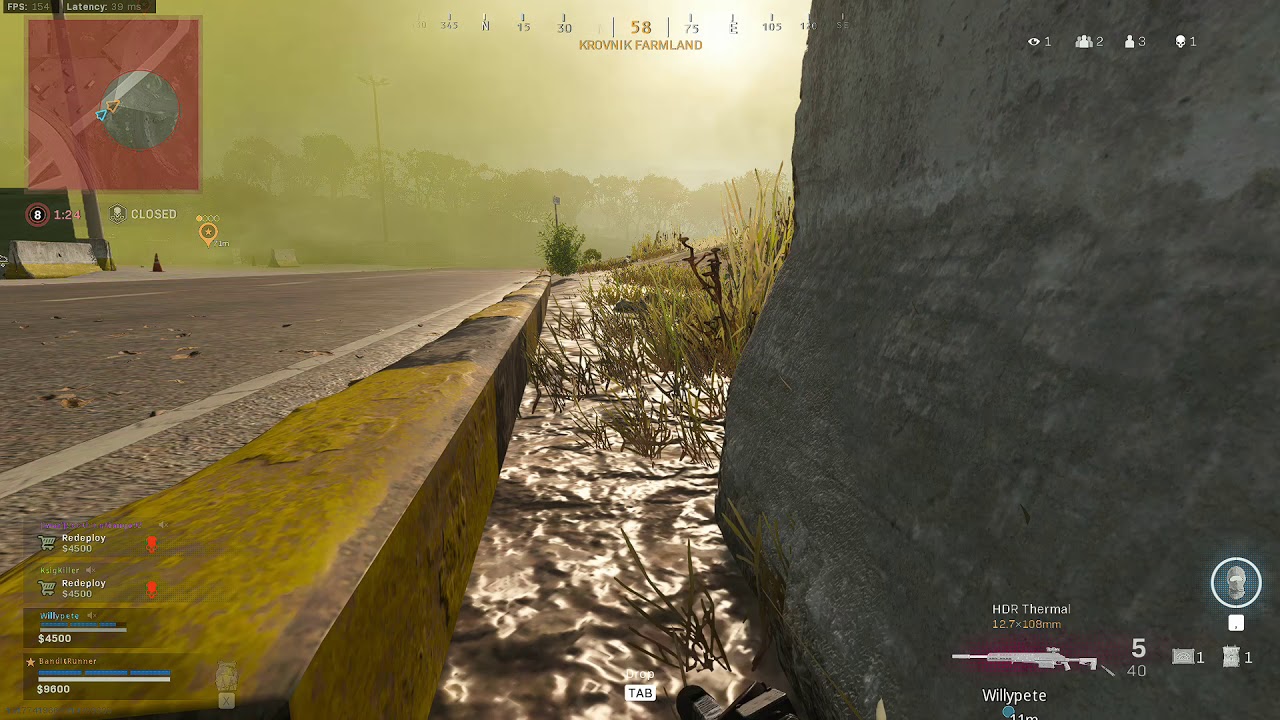 Warzone Victory! Open field end game - YouTube