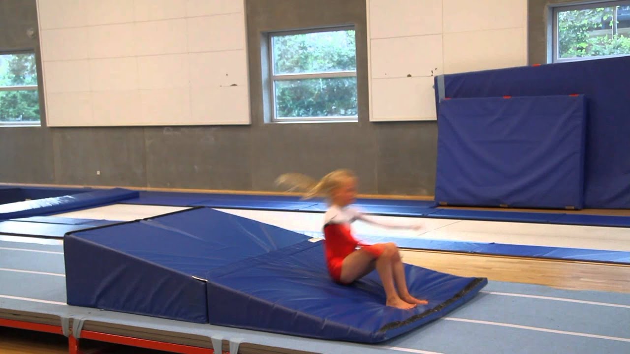 Forward Roll on Wedge - YouTube