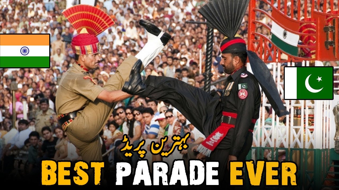 Complete Parade At Bab E Azadi Wagah Border Lahore Vlog | Best Parade ...