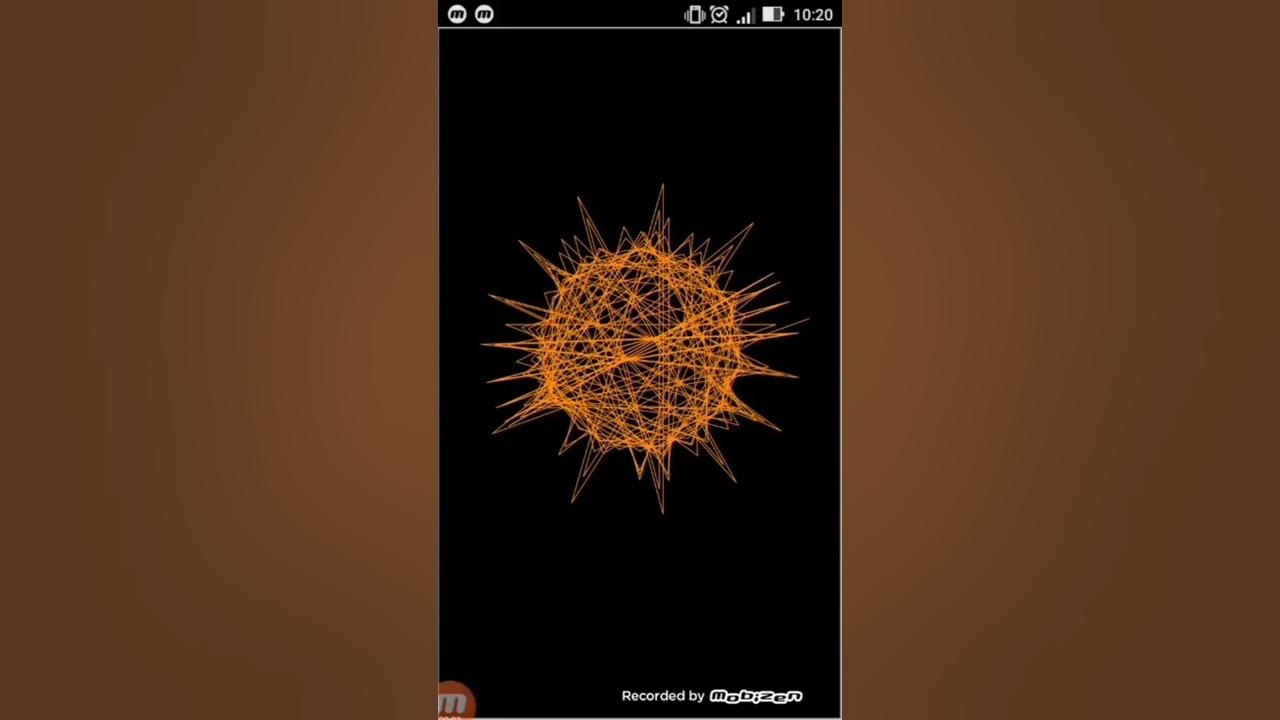 All colors virus graphics program using python | use turtle library ...