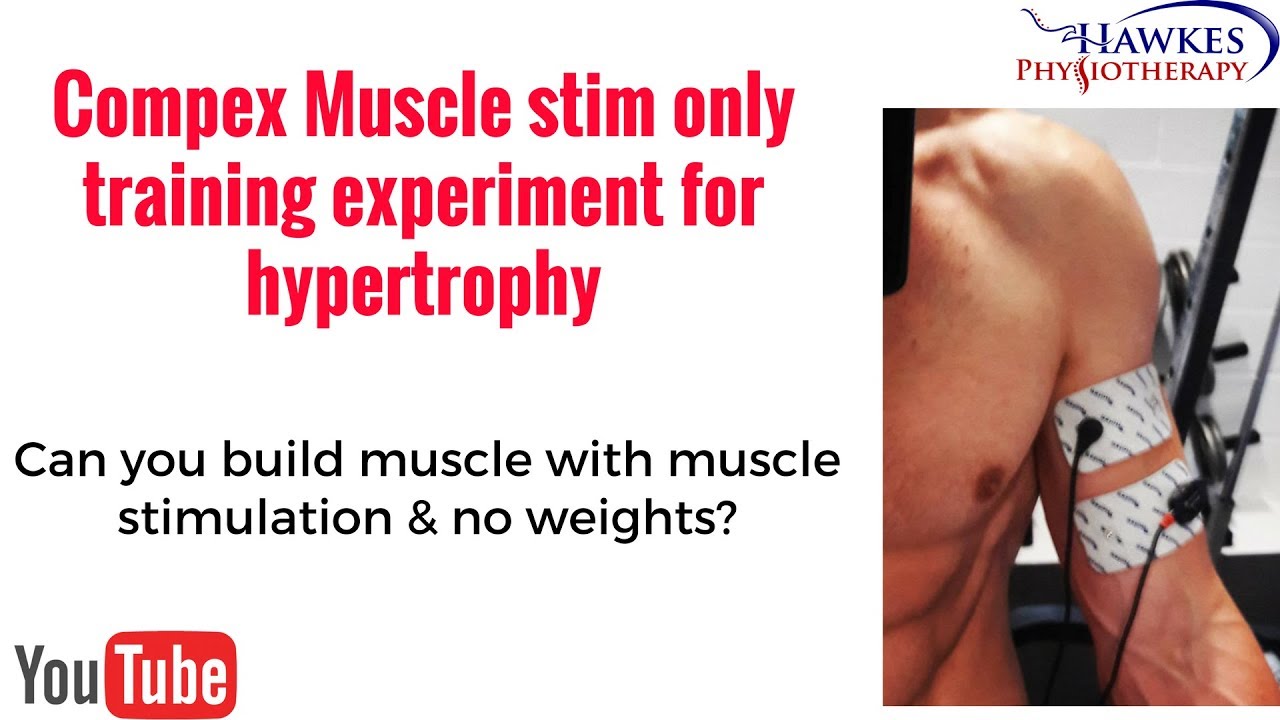 Compex Muscle stim only training experiment for hypertrophy (Muscle ...
