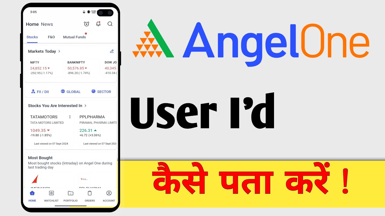 Angel One Me User Id Kaise Pata Kare, Angel One User Id - YouTube