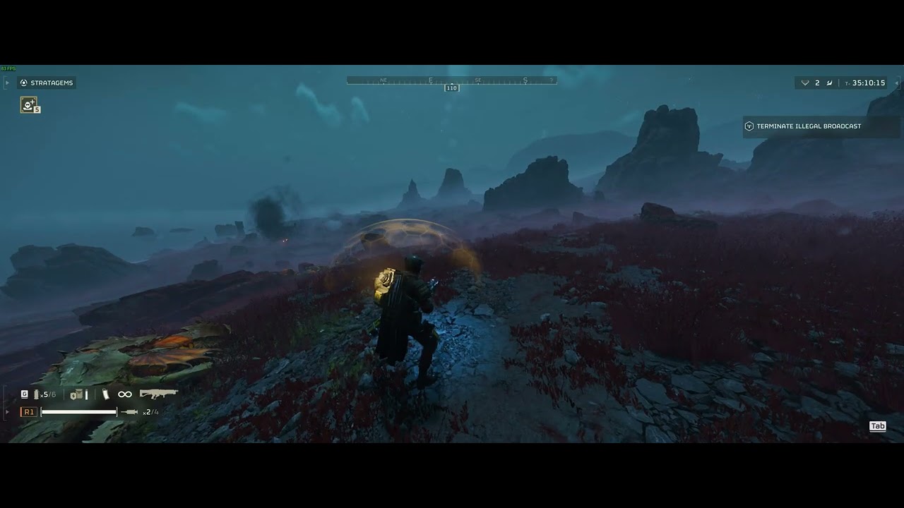 HELLDIVERS 2 ARC THROWER SCREEN SHAKE - YouTube