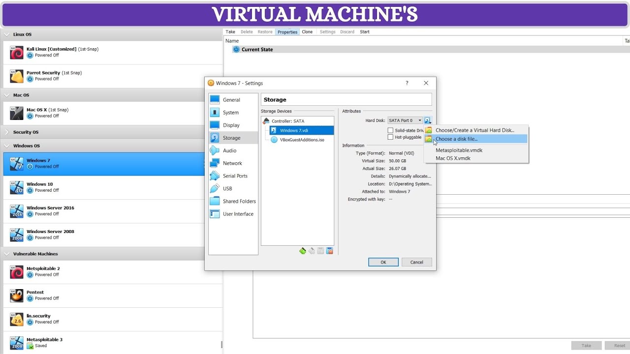 Inserting an ISO Image into a Virtual Box | [ தமிழில் ] - YouTube
