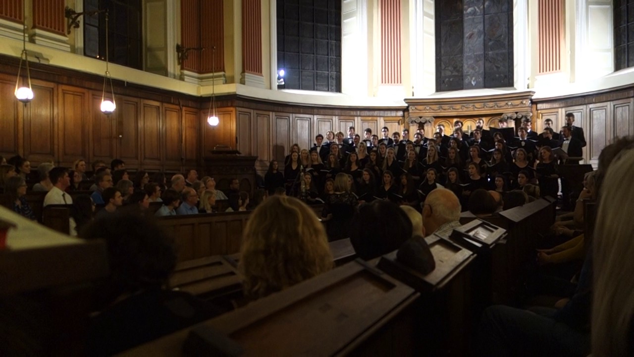 Trinity Singers performing Sleep - YouTube
