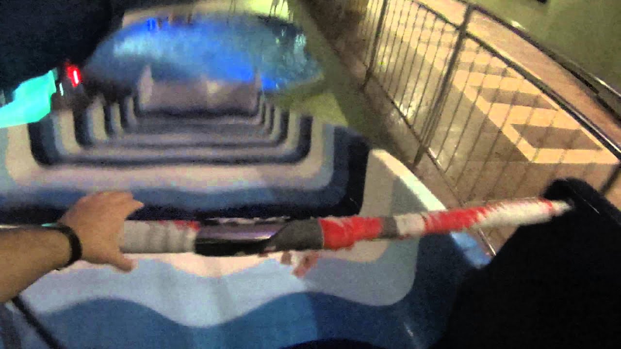 Family Water Slide at Night at the Aquapark - YouTube