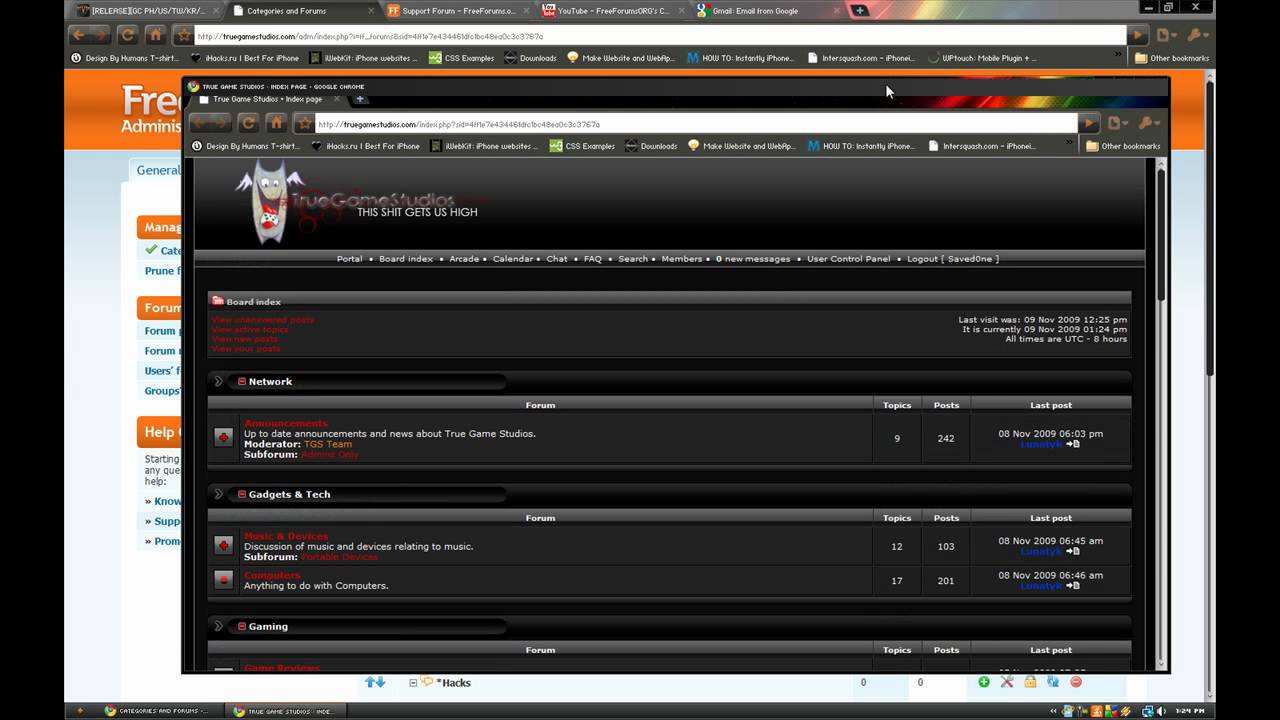 How to Create Categories on Your FreeForums Website - YouTube