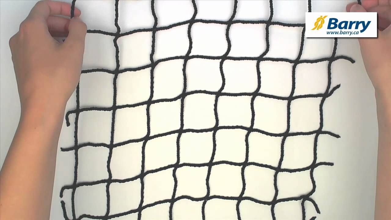 Knotless Nylon Netting - FN300-1.75 - YouTube