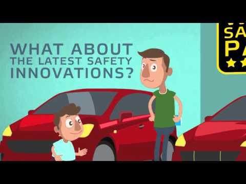 Euro NCAP Premieres First Rating with Pedestrian Detection - YouTube