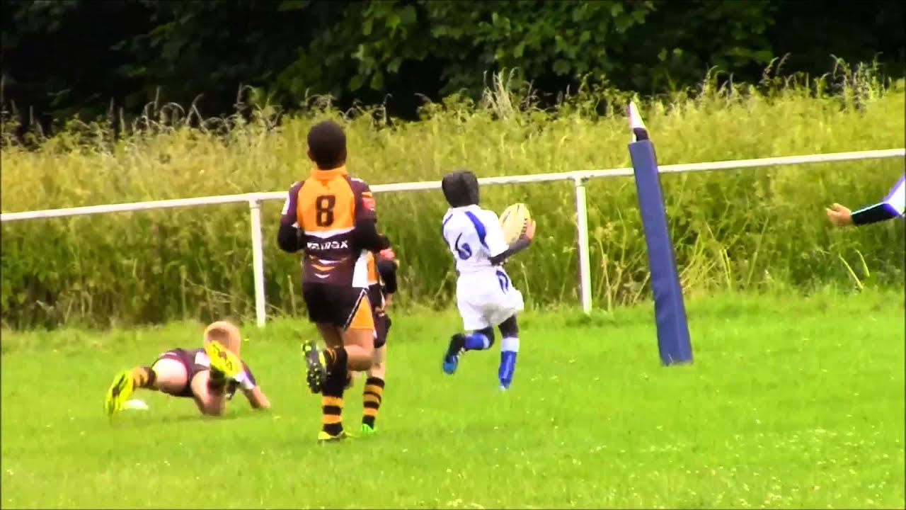 under 8s rugby league kyle dodson - YouTube