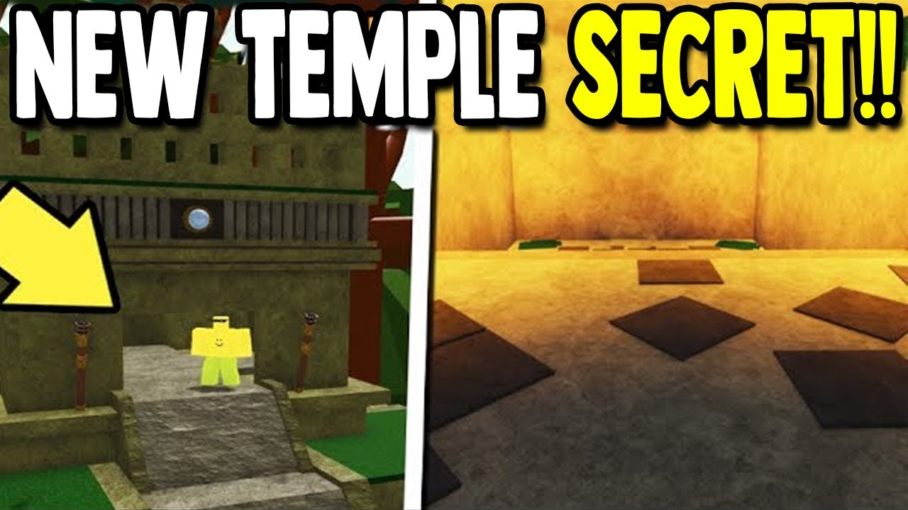 *NEW* TEMPLE SECRET!! | Build a Boat for Treasure ROBLOX - YouTube