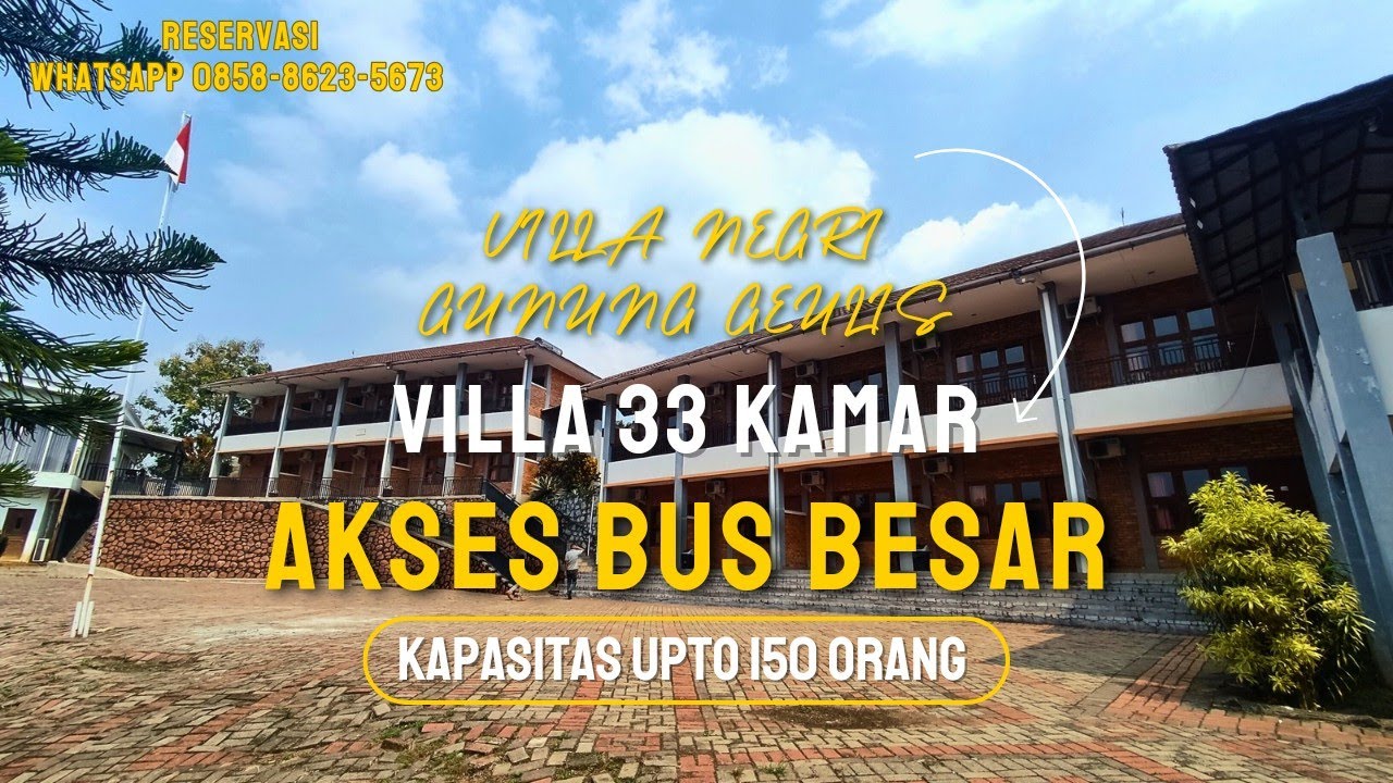 VILLA NEGRI | VILLA GADOG | VILLA AKSES BUS BESAR | VILLA HALAMAN LUAS ...