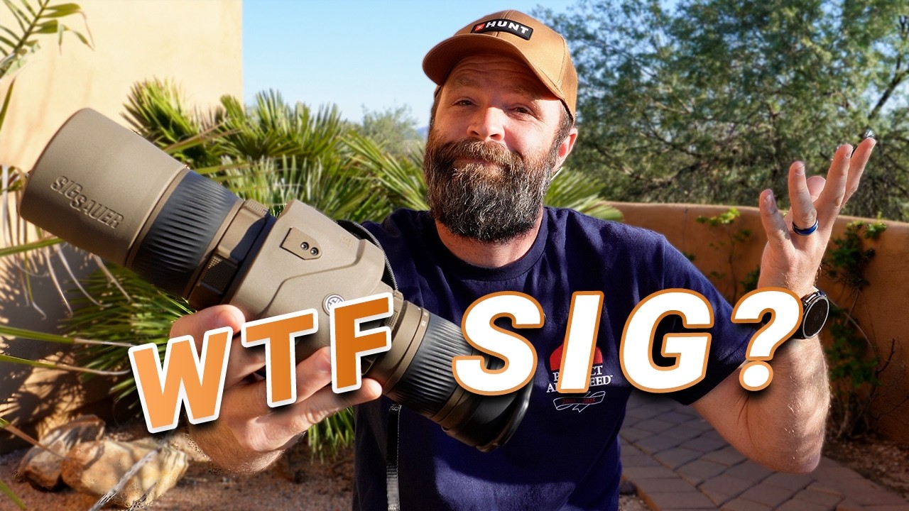 You Still Cant Get Rid Of Your Tripod - Stabilized Spotters - YouTube