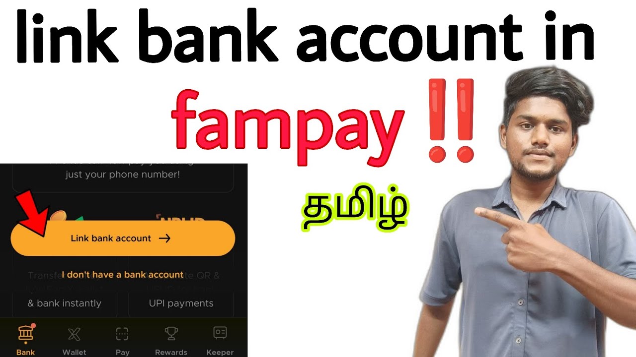 how to add bank account in fampay / fampay bank account link / fampay ...