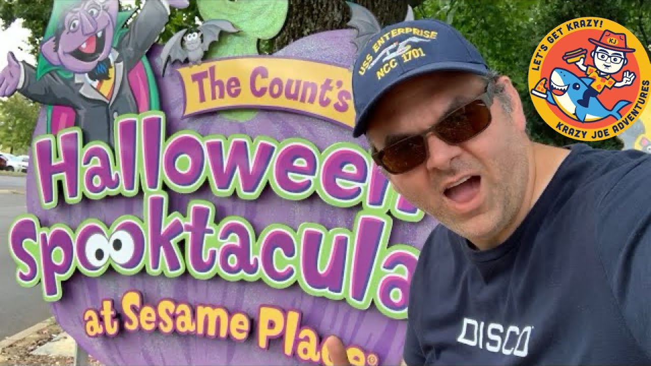 Sesame Place: The Count’s Halloween Spooktacular - YouTube