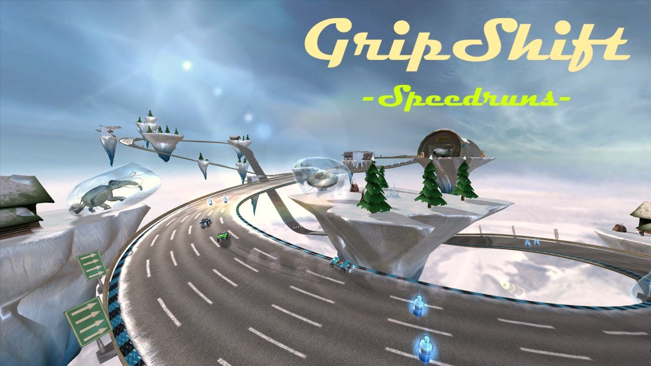 Gripshift (ps3): Unlock Insane speedrun in 1h 16m 36s - YouTube