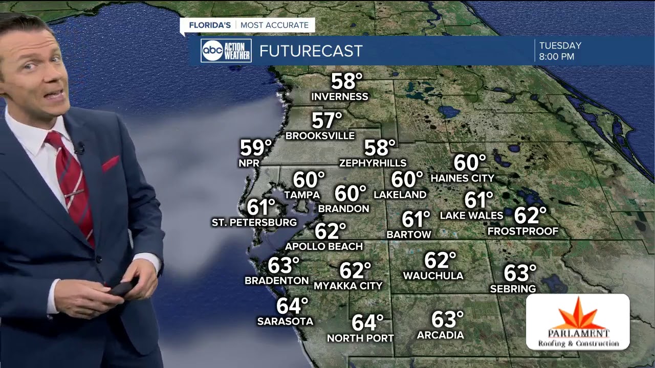 Florida's Most Accurate Forecast with Greg Dee on Tuesday, December 31 ...