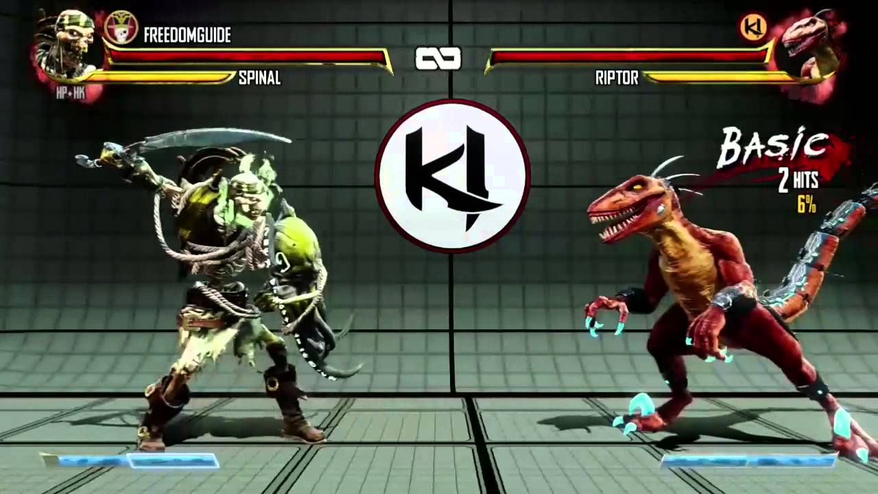Killer Instinct - Riptor Basic Tech - YouTube