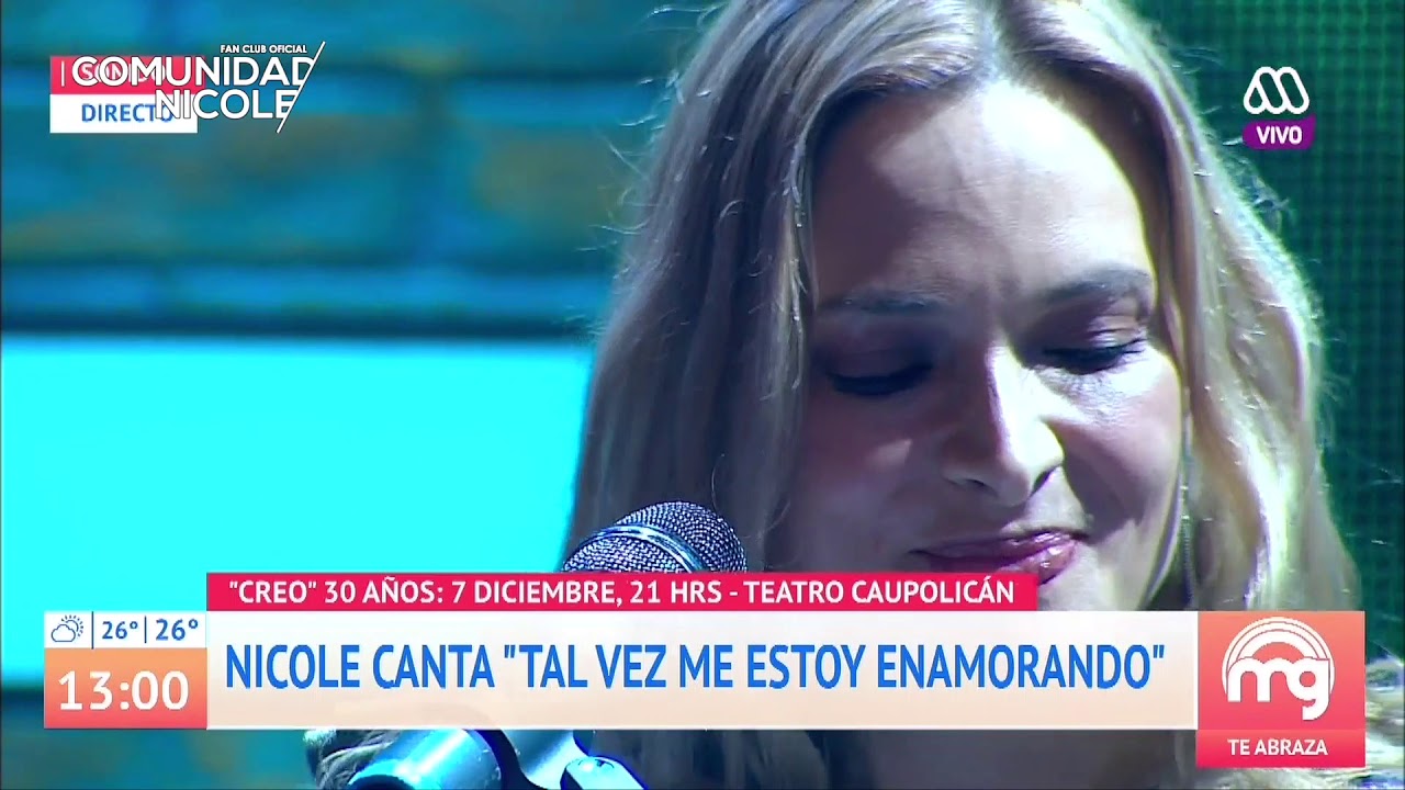 Nicole / Tal Vez Me Estoy Enamorando (Mucho Gusto) - YouTube