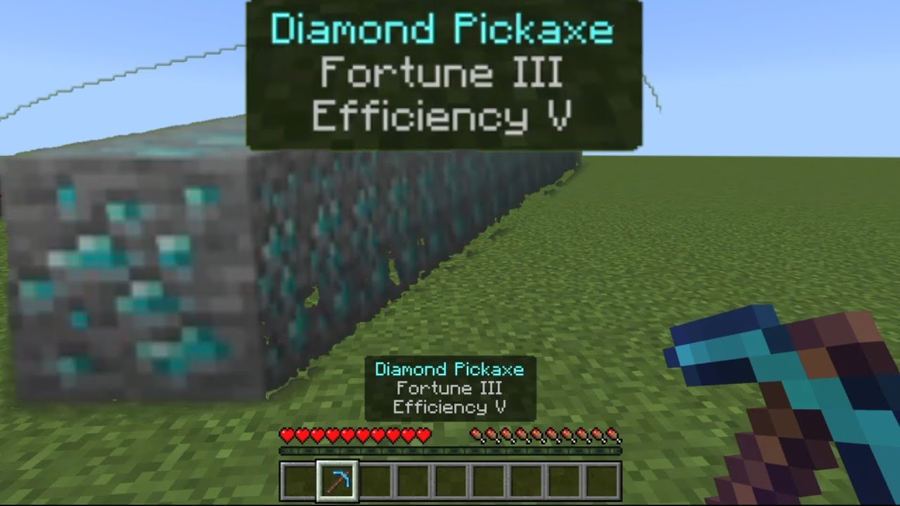 Minecraft ، Fortune 3 اهمية تطويرة ال - YouTube