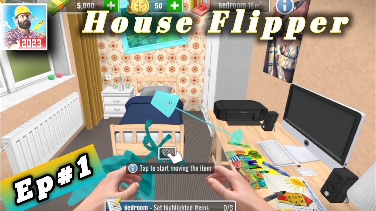 House Flipper Mobile - Gameplay Walkthrough Part 1 - Tutorial (i0S ...