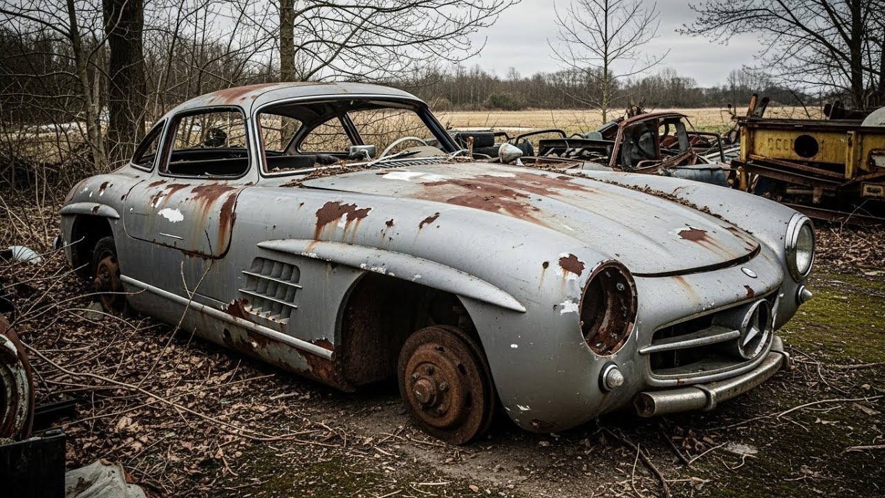 ASMR Car Restoration 1995 Mercedes‑Benz 300 SL Full Rebuild from ...