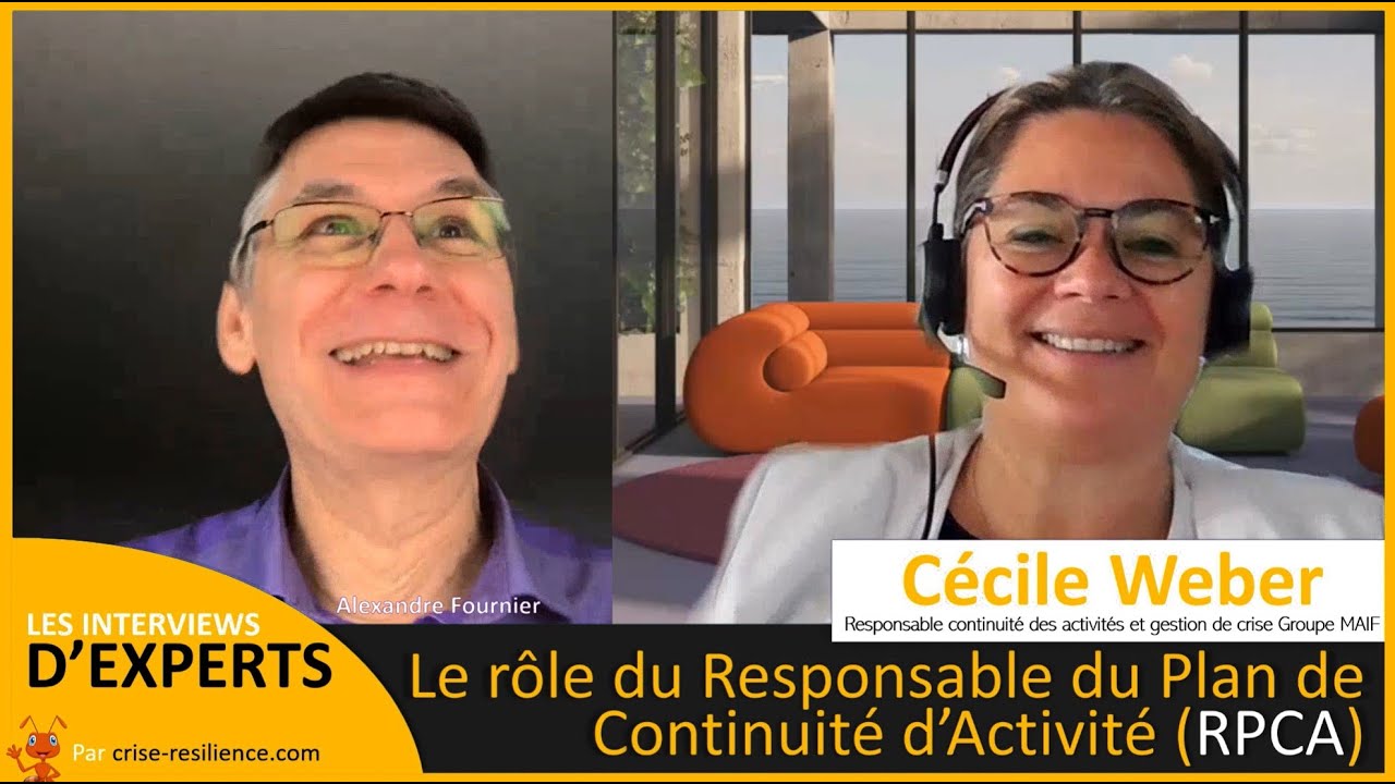 Quel est le rôle du responsable de continuité d'activité ? - YouTube