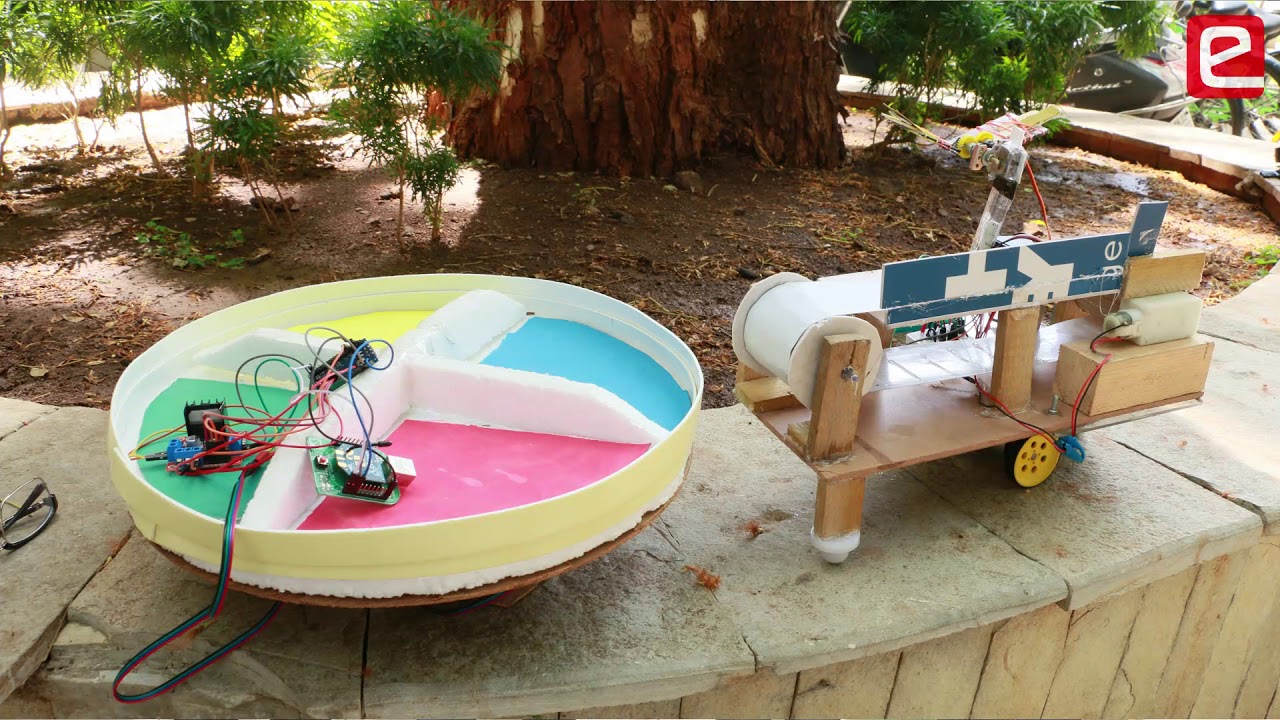 eYRC 2017: IIT Bombay, e-Yantra: Transporter Bot Interview Team 4 - YouTube