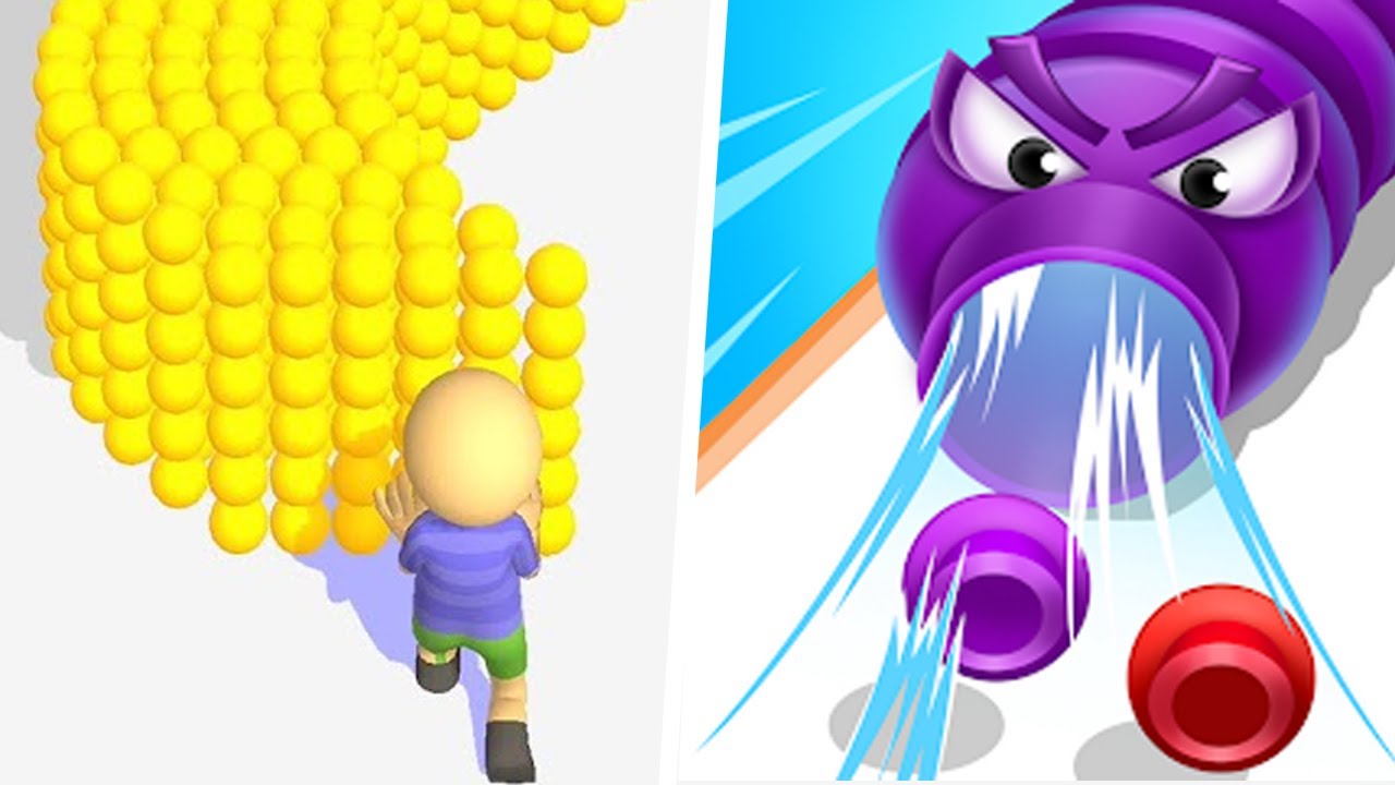 Lucky Marble Run 3D | Pop Tube Run 3D - Gameplay Walkthrough Max Levels ...