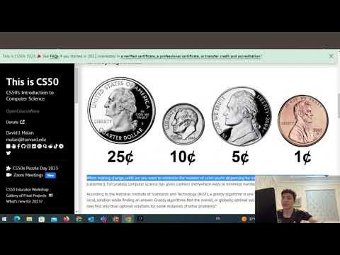 problem set 1 ||cs50|| ||cash || باللغة العربية - YouTube
