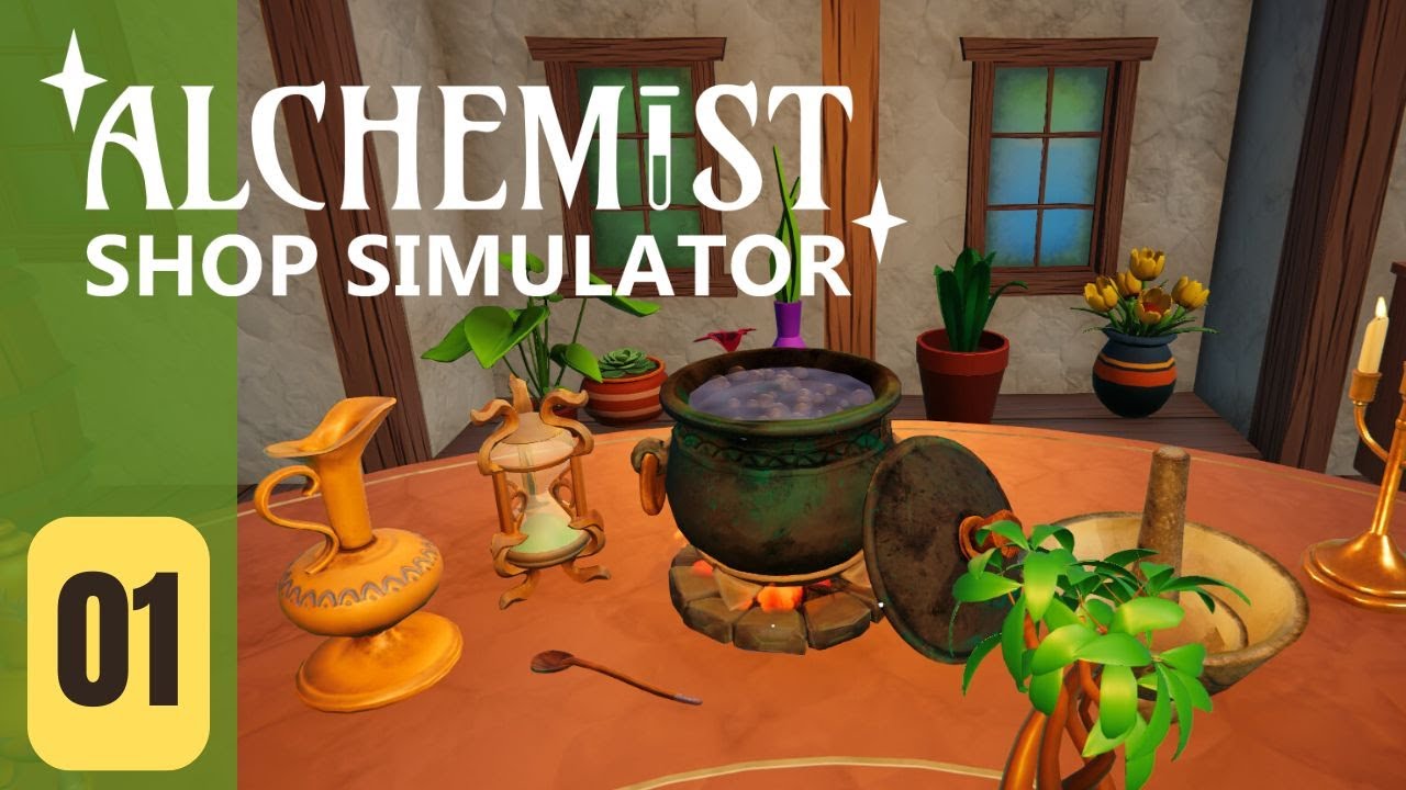 Alchemist Shop Simulator EP. 01 | We lost our memory but still have a ...