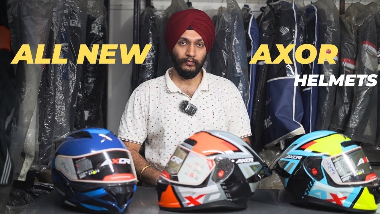 ALL NEW AXOR HELMETS | AXOR SABRER - AXOR HUNTER - YouTube