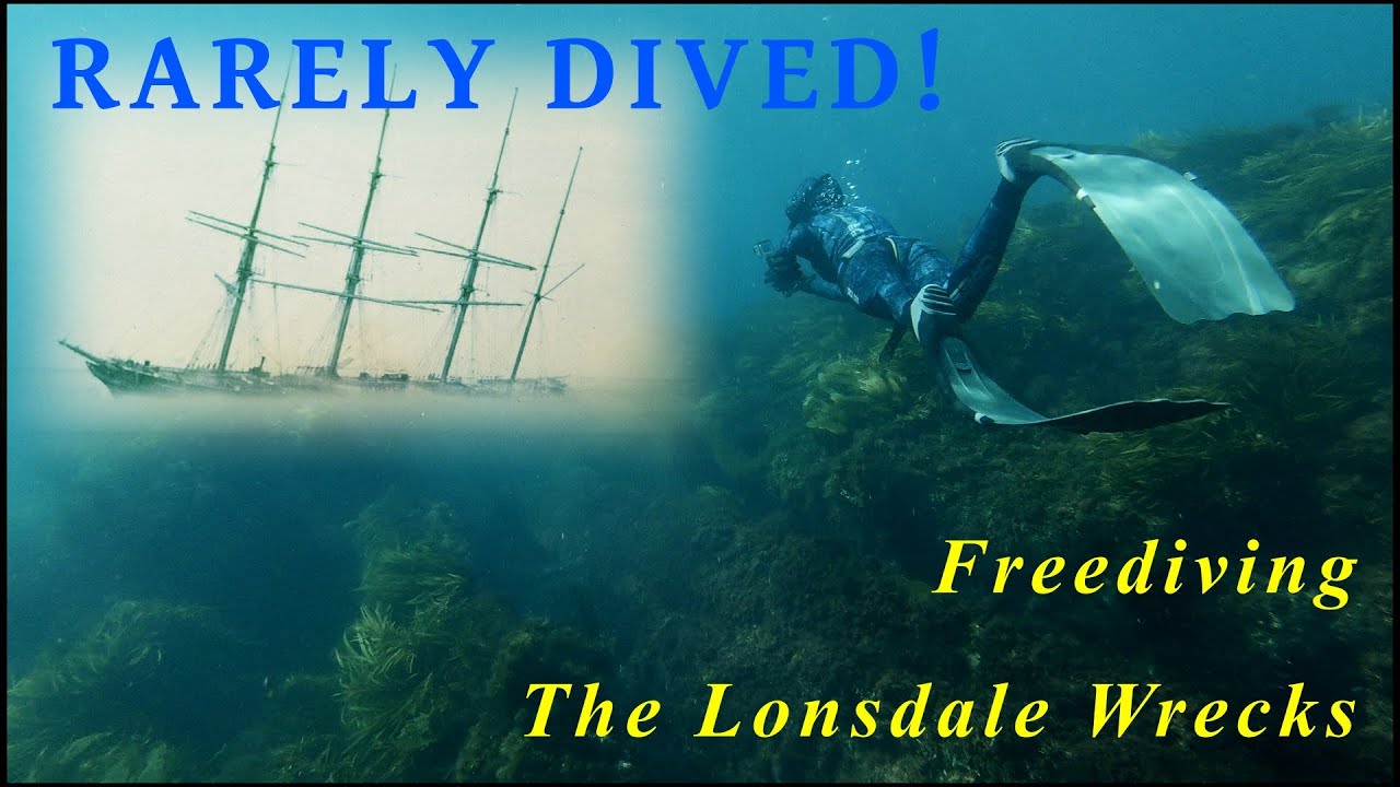 Freediving the wrecks of Point Lonsdale - The George Roper. - YouTube