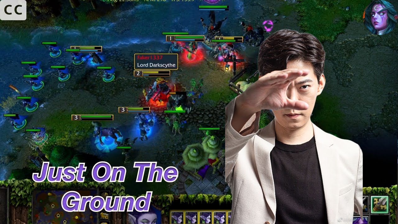 [Eng Sub] WC3｜Moon｜⭐️⭐️⭐️ Just On The Ground｜W3Champions - YouTube